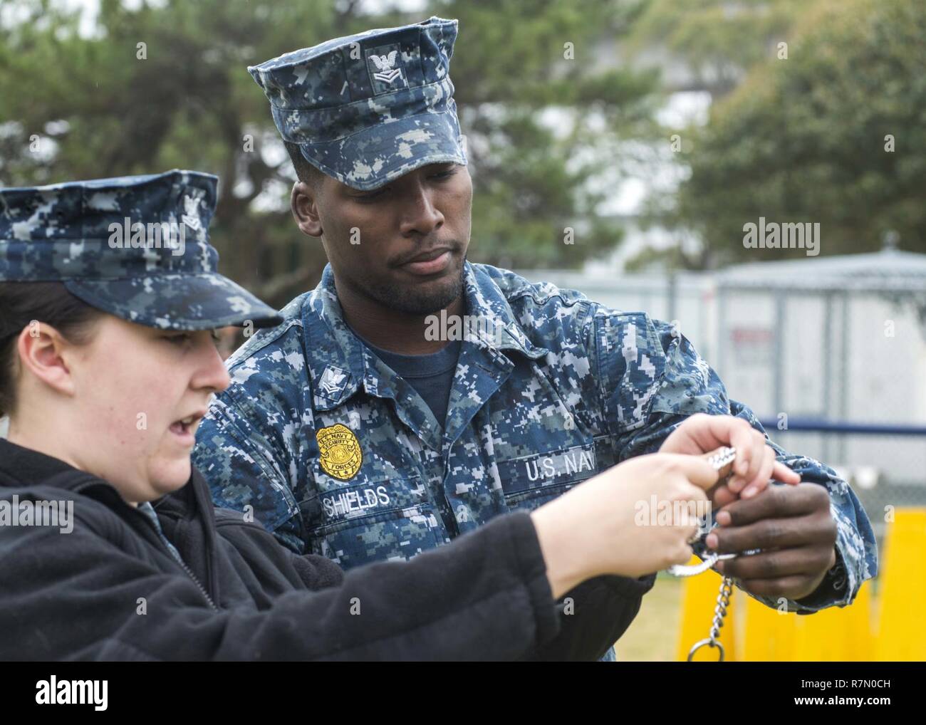 SASEBO, Japan (March 20, 2017) Master-at-Arms 2nd Class Justin Shields ...