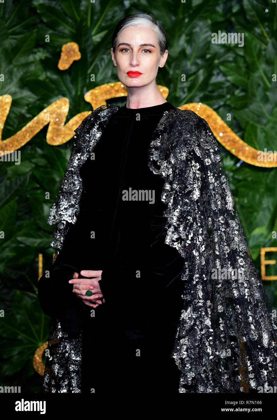 Erin O'Connor attending the Fashion Awards in association with ...