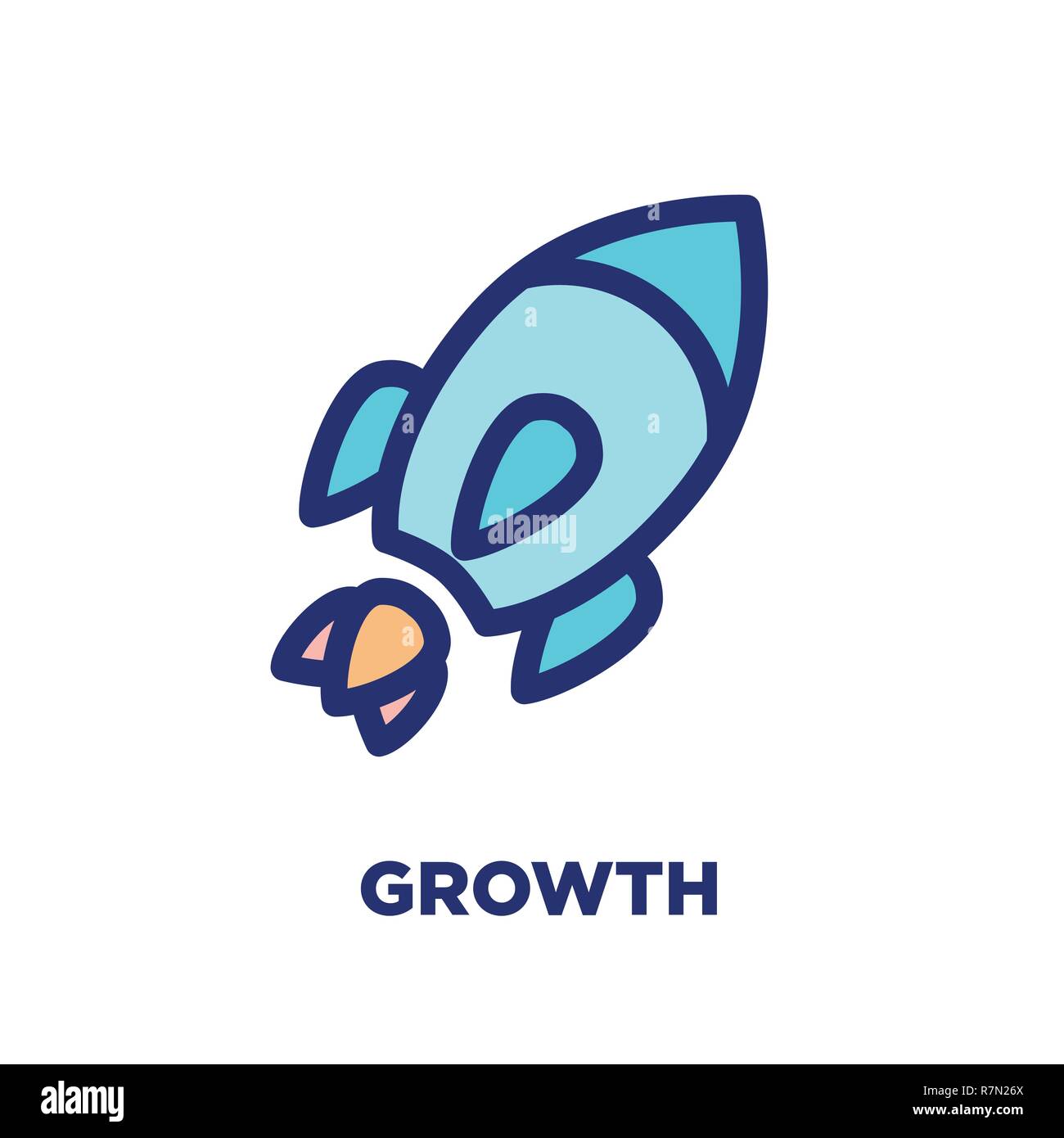 Core Values Outline - Line Icon Conveying Specific Purpose Stock Vector ...