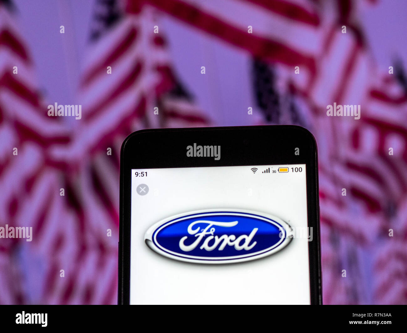 Ford motor company logo hi-res stock photography and images - Alamy