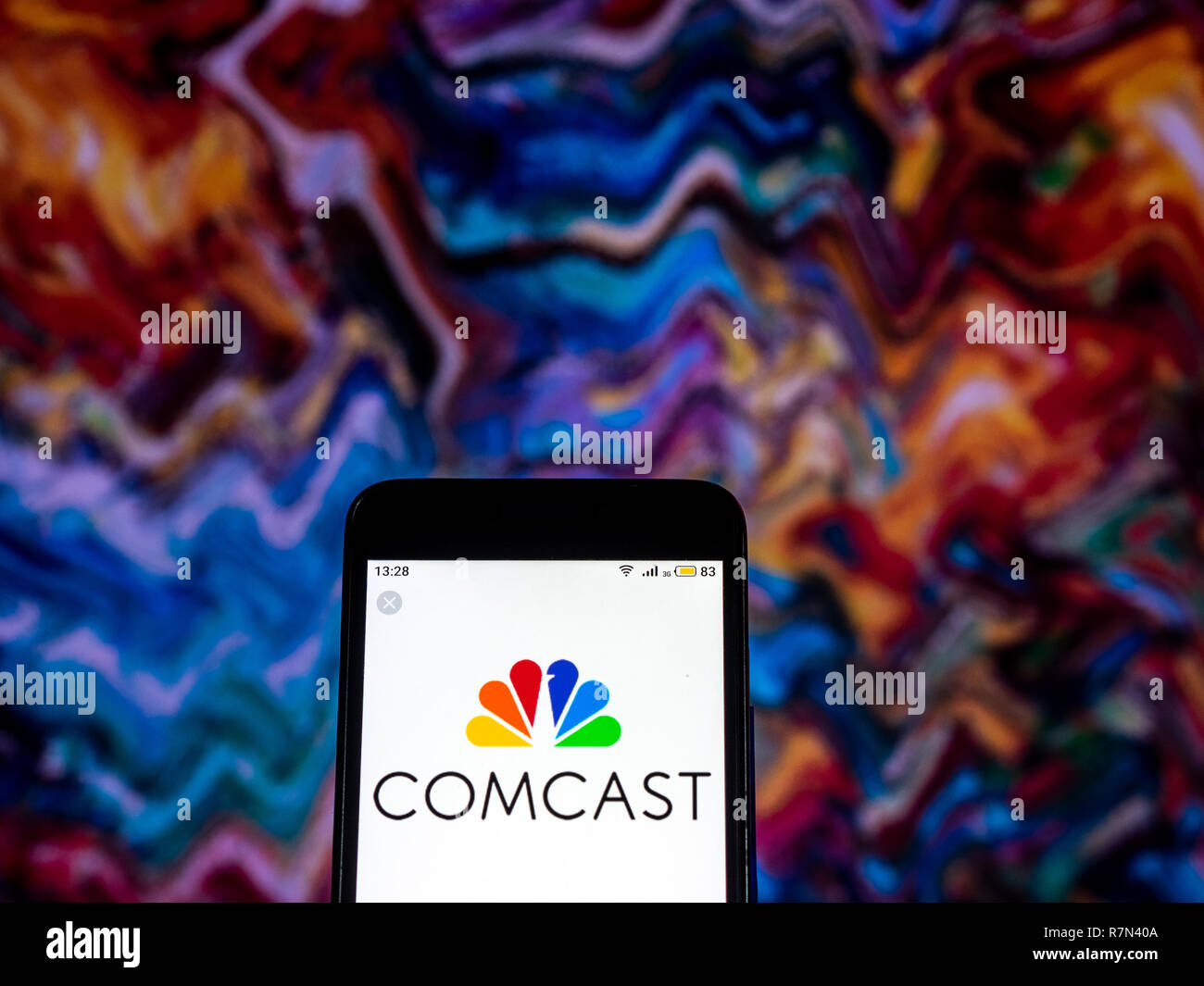 Logo comcast hi-res stock photography and images - Alamy