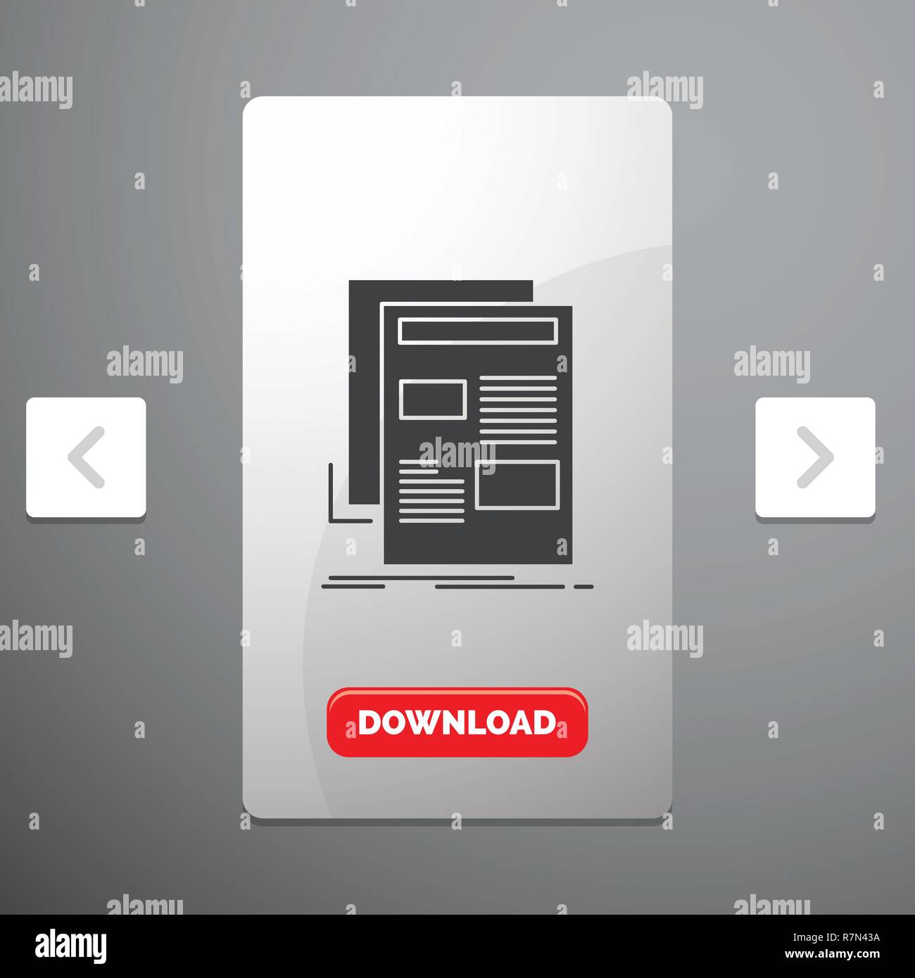 Red reportage Stock Vector Images - Alamy