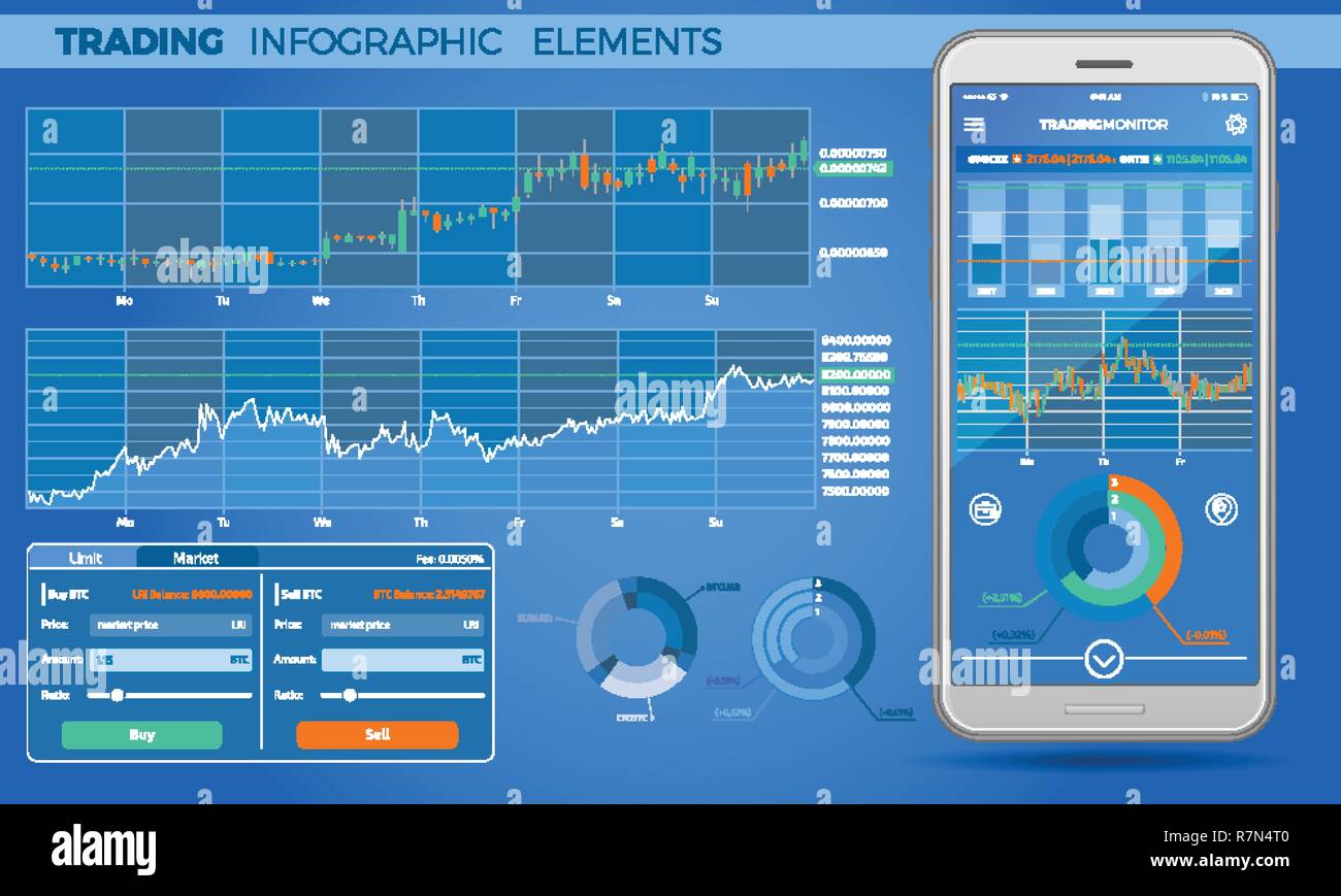Trading Infographic Elements Stock Vector Image & Art - Alamy