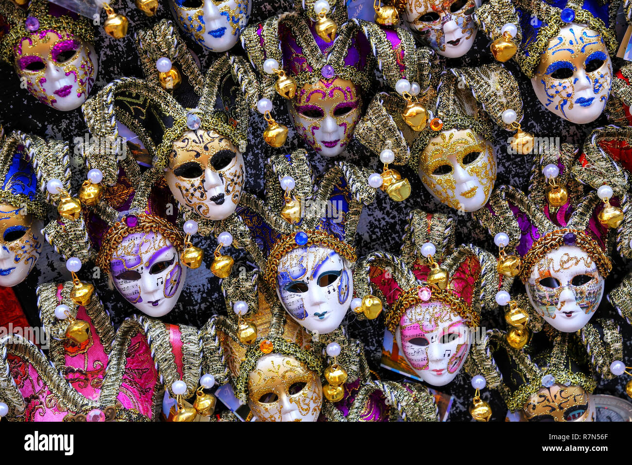 Authentic venetian masks hi-res stock photography and images - Alamy