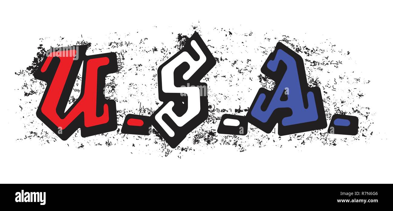 Graffiti wall nobody Stock Vector Images - Alamy