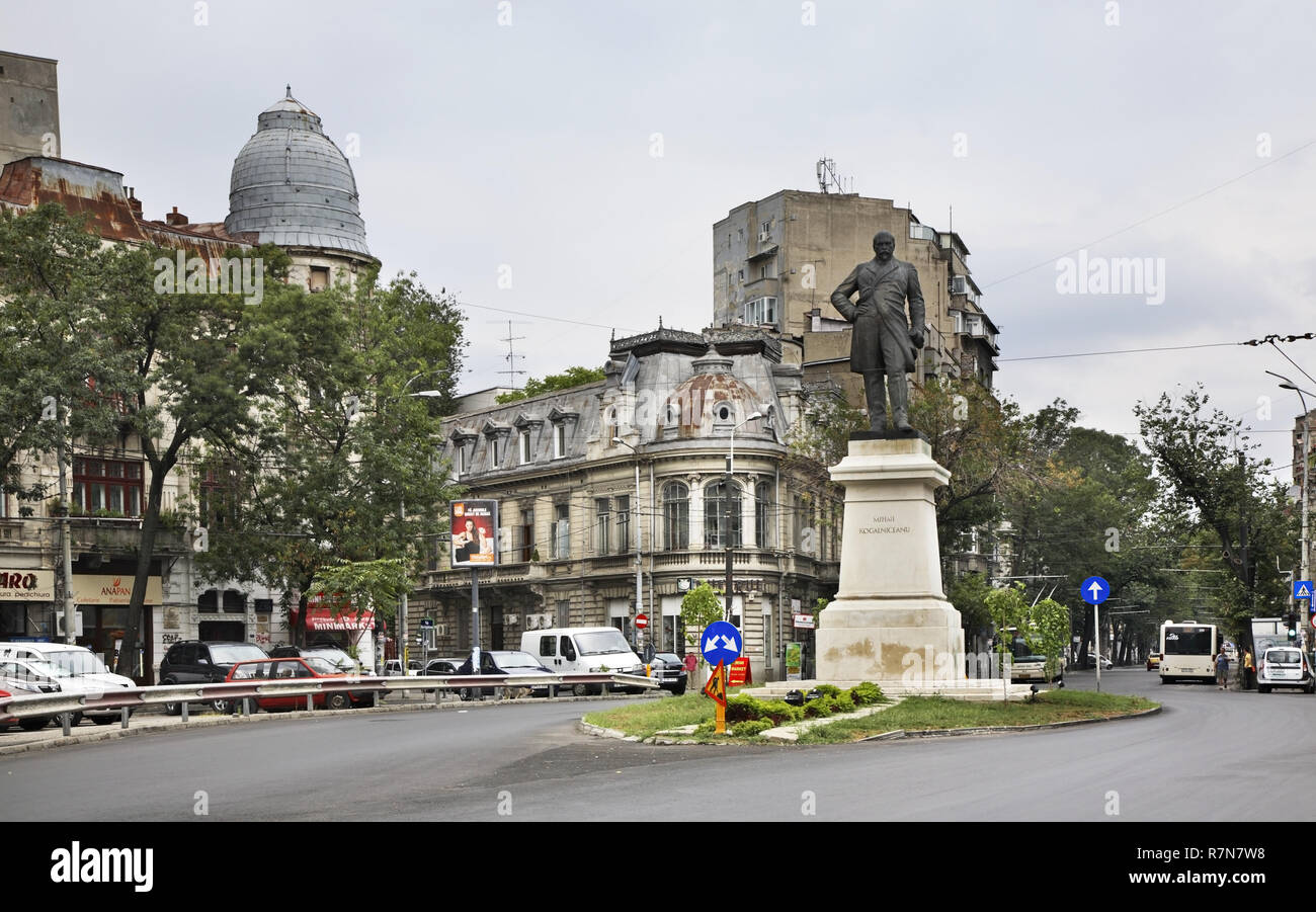 Mihail Kogalniceanu square in Bucharest. Romania Stock Photo - Alamy