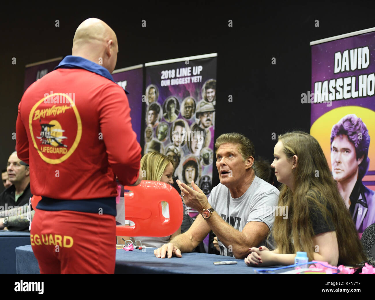 David hasselhoff comic con hi-res stock photography and images - Alamy