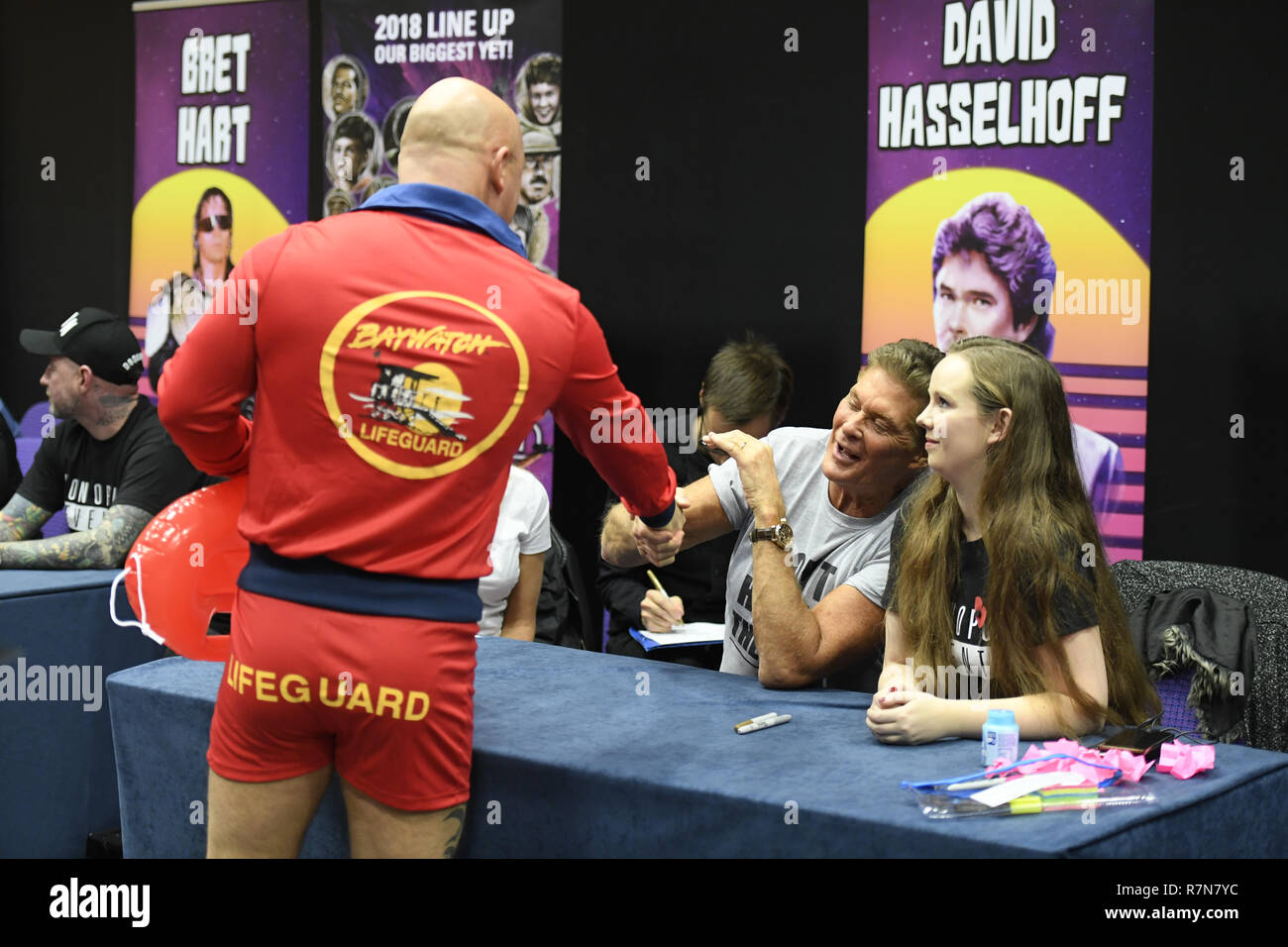 Actors from popular television programmes in the 80s attend the ...