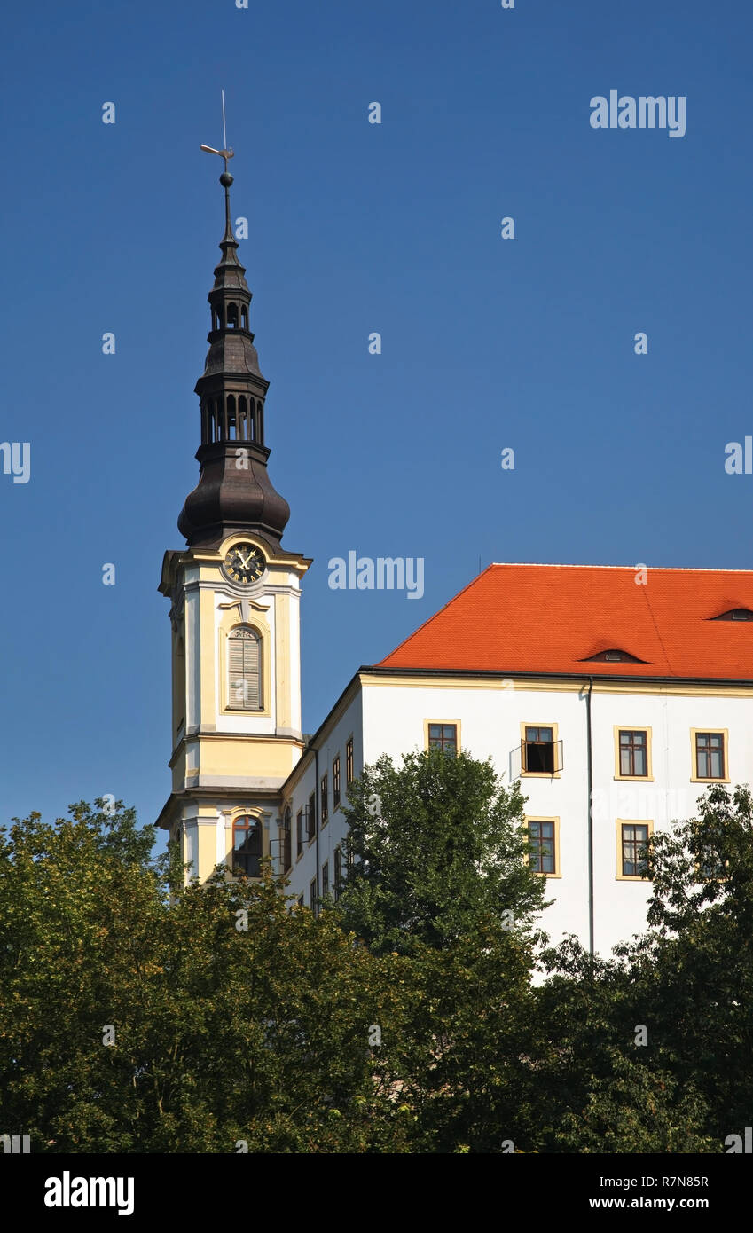 Decin Castle. Czech Republic Stock Photo - Alamy