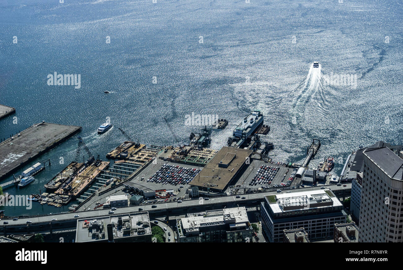 Seattle waterfront waterfront hi-res stock photography and images - Alamy