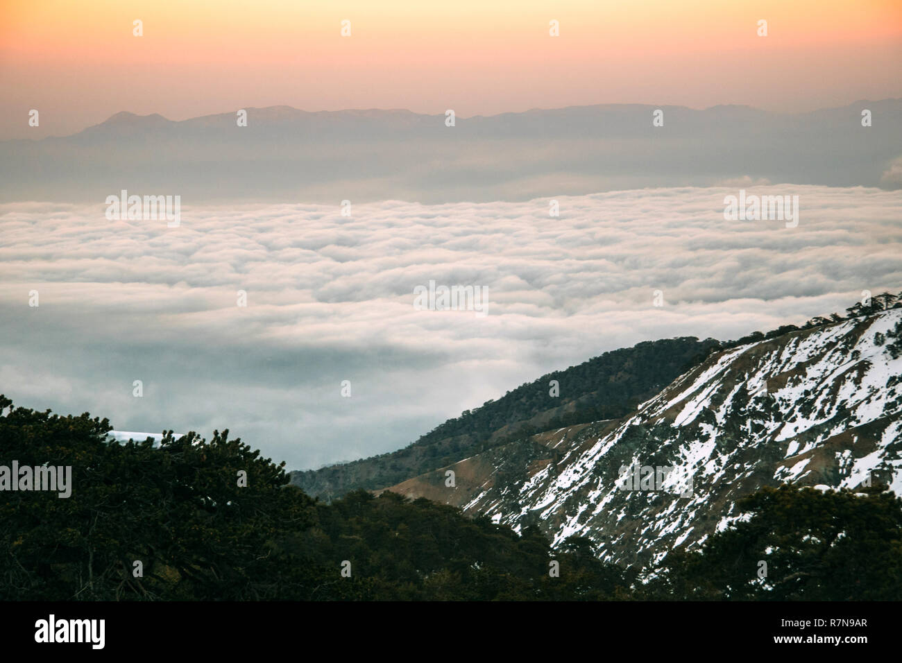 Cyprus troodos ski resort hi-res stock photography and images - Alamy
