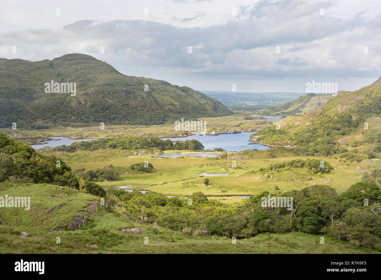 Ladies View is a scenic point along the Ring of Kerry, in Killarney ...