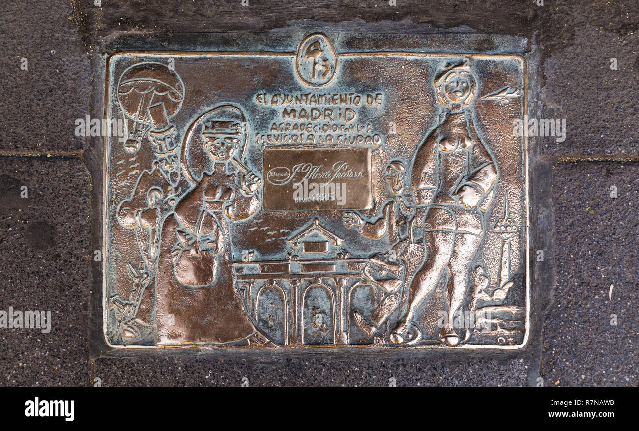 Wall plaque and spain hi-res stock photography and images - Alamy