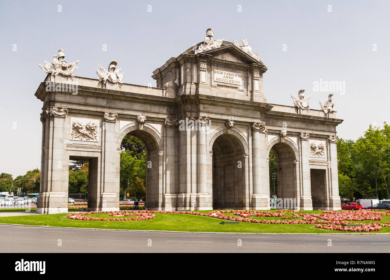 Madrid gates hi-res stock photography and images - Alamy