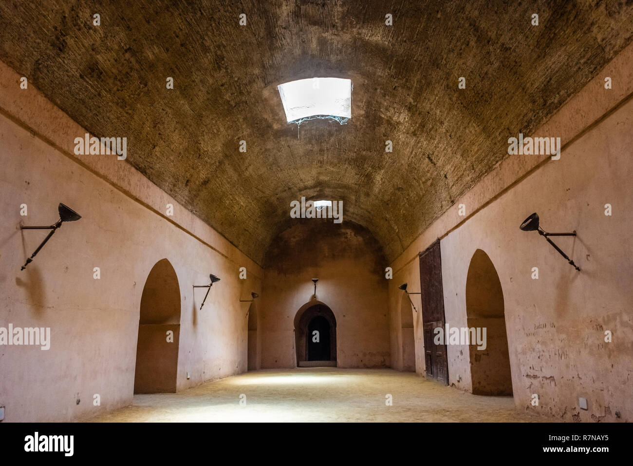 Meknes Royal Stables of the romans, Morocco Stock Photo - Alamy
