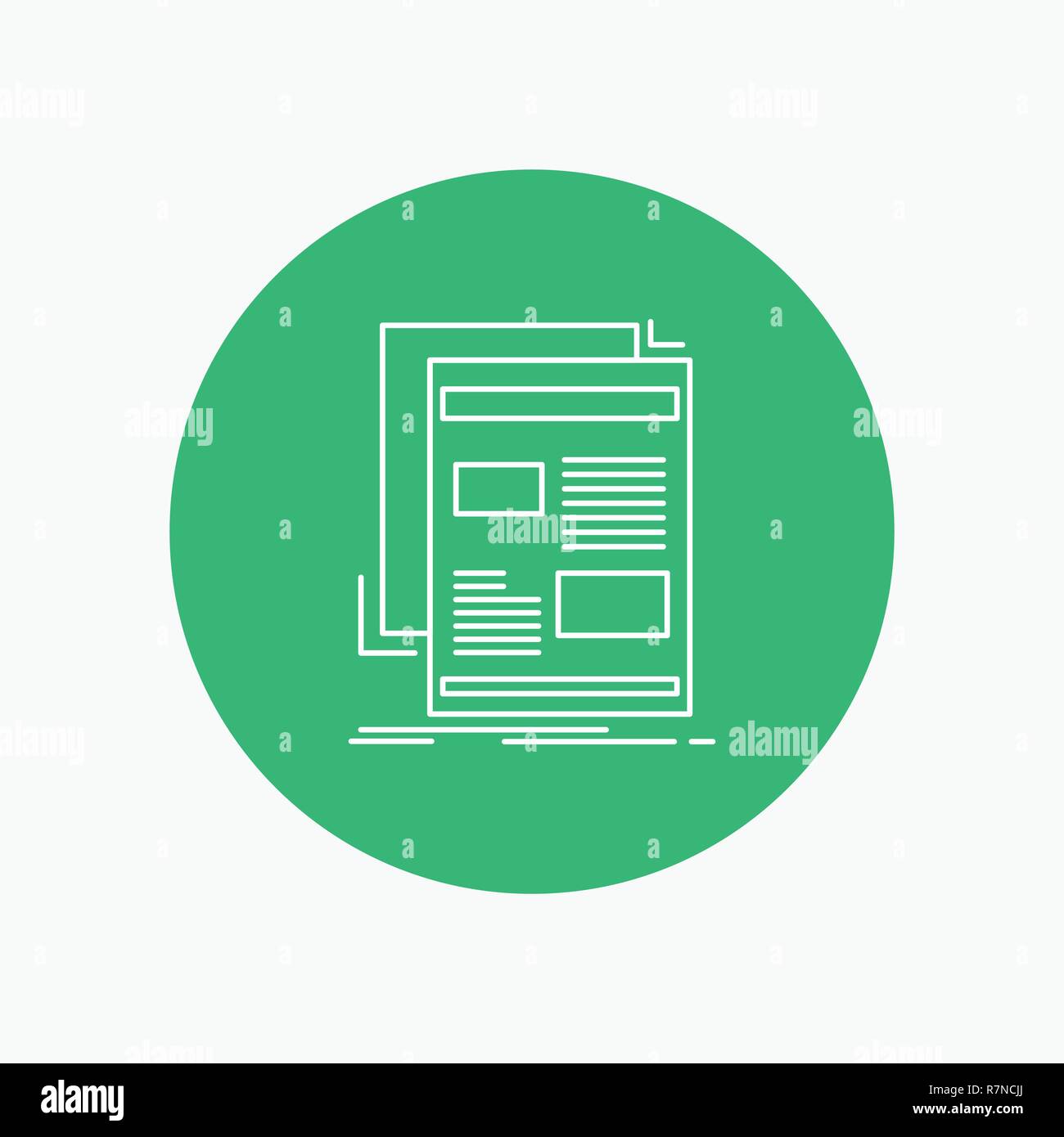 Newspaper red circle hi-res stock photography and images - Alamy