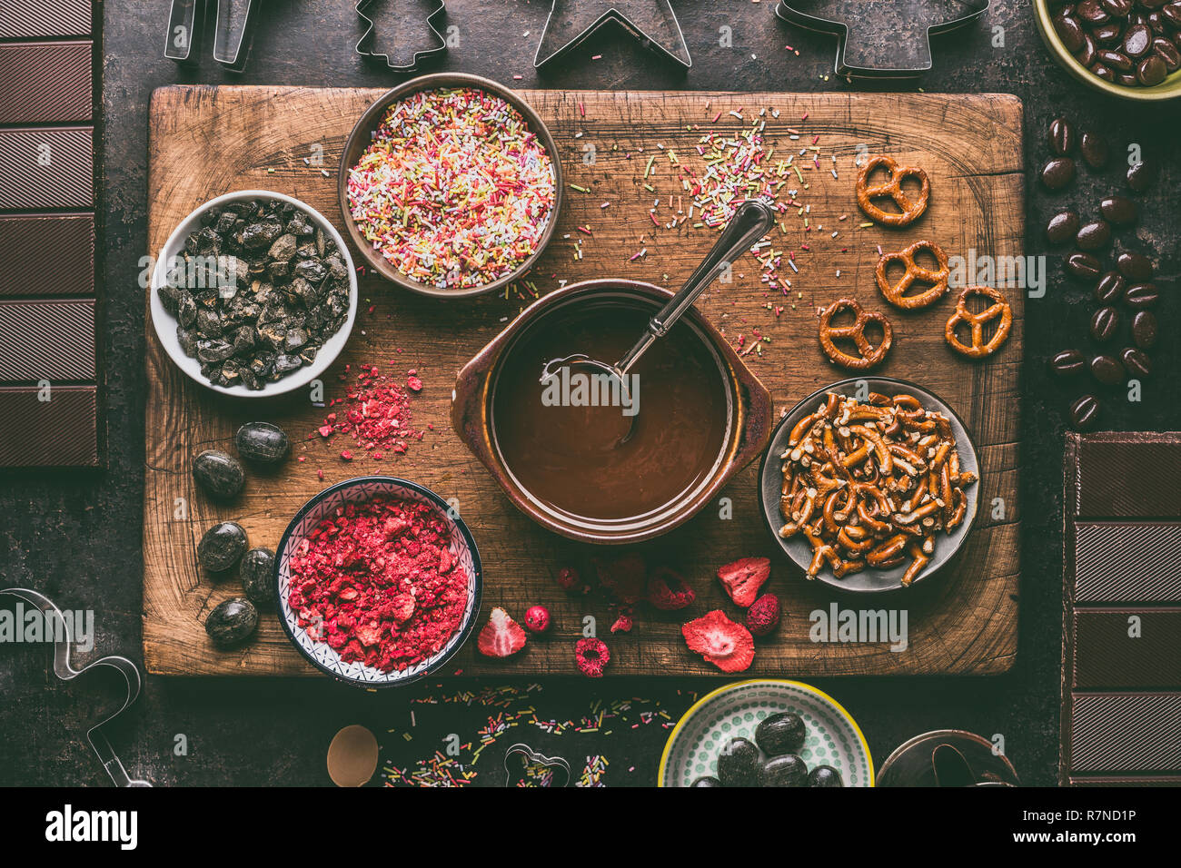 Chocolate Bars Toppings