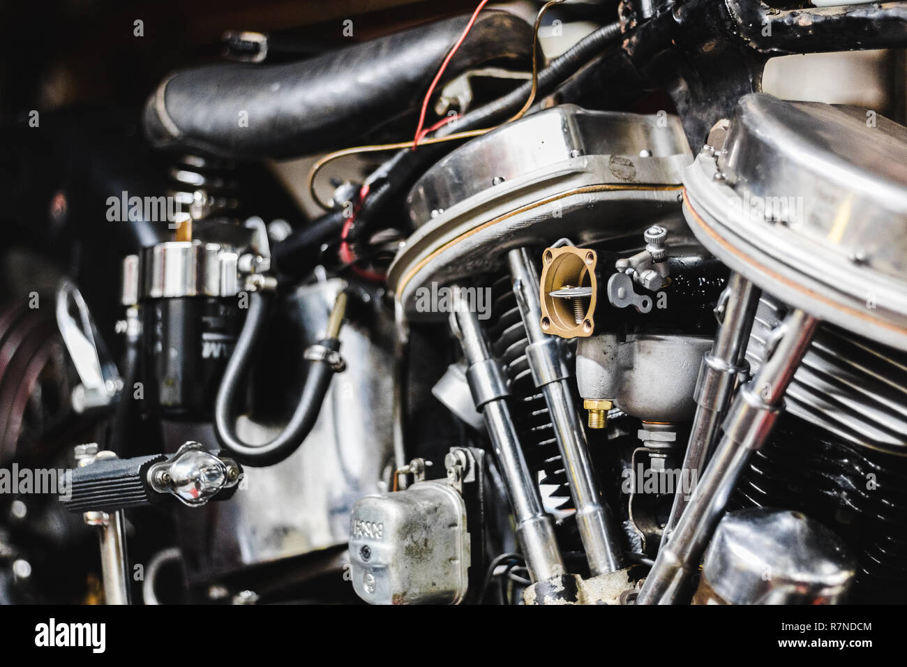 Harley Panhead Engine