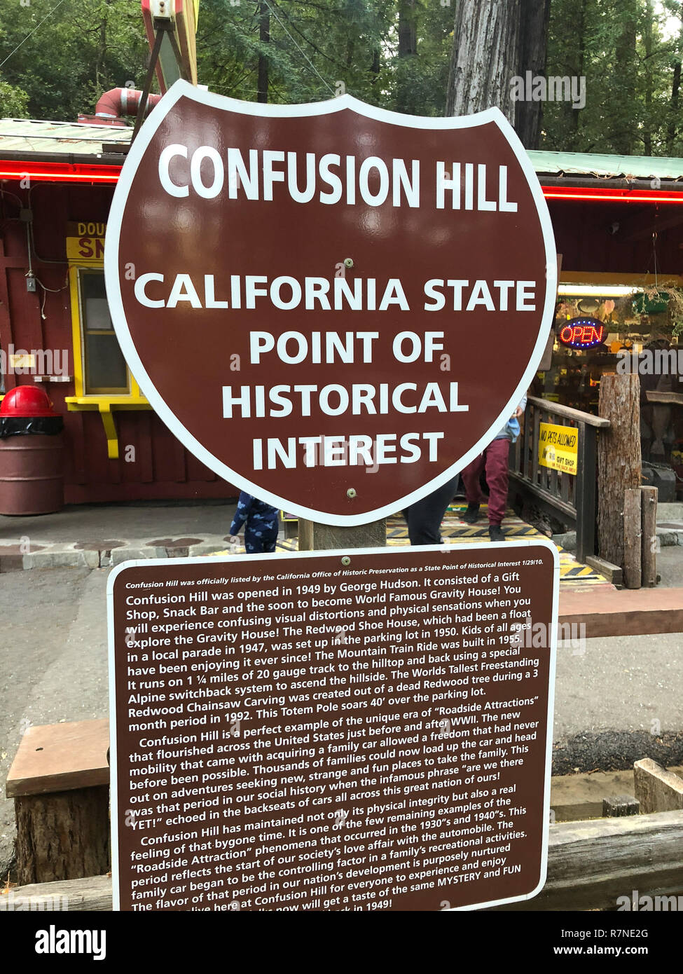 Confusion hill california hi-res stock photography and images - Alamy