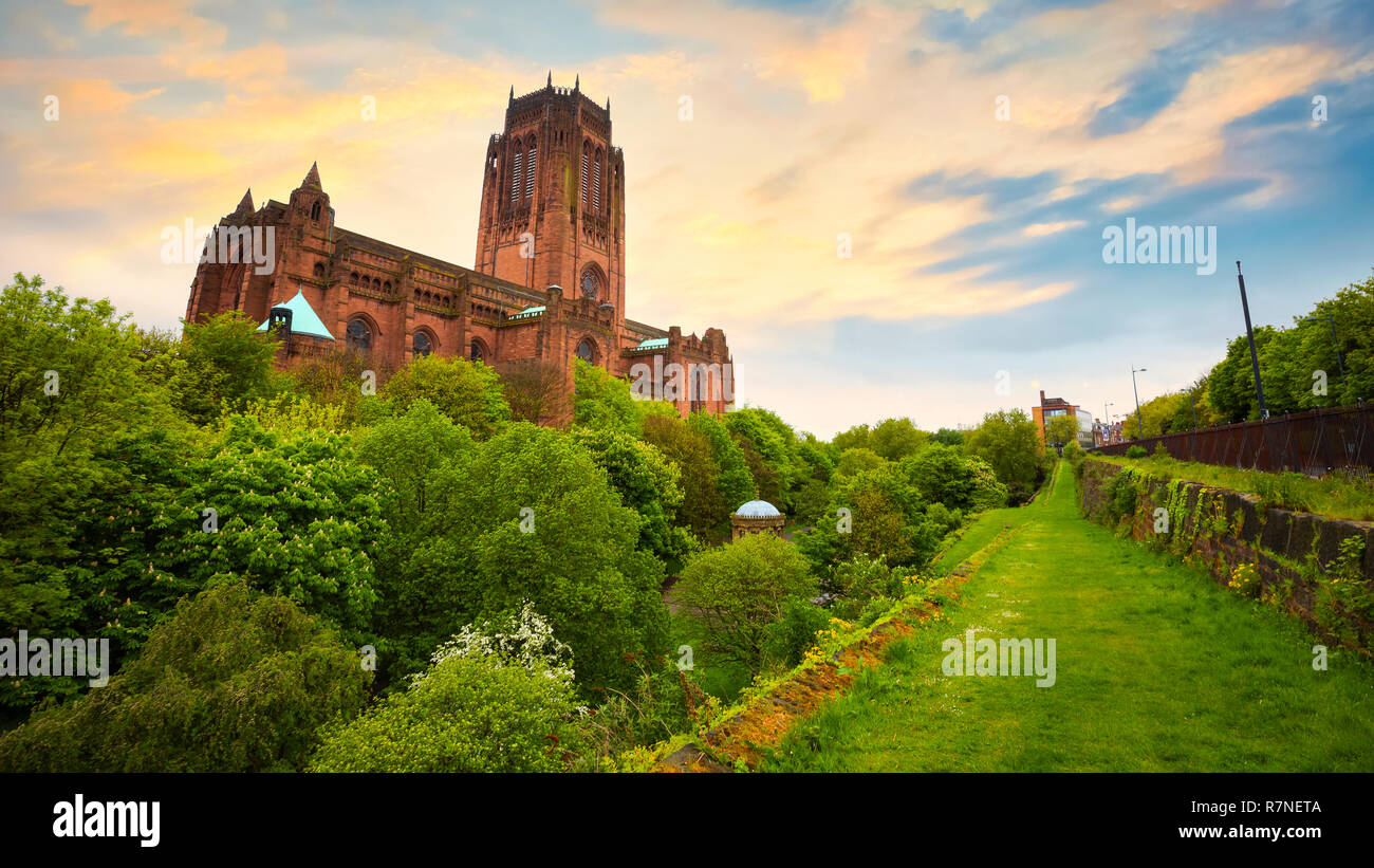 Liverpool Cathedral or the Cathedral Church of the Risen Christ ...