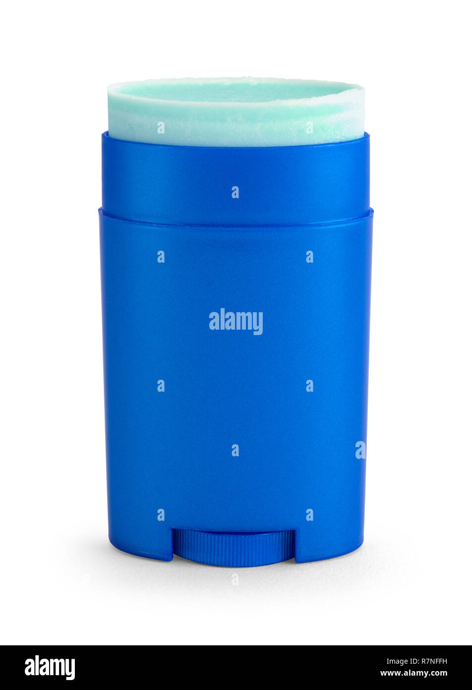 Blue Deoderant Stick With Copy Space Isolated on White Background Stock ...