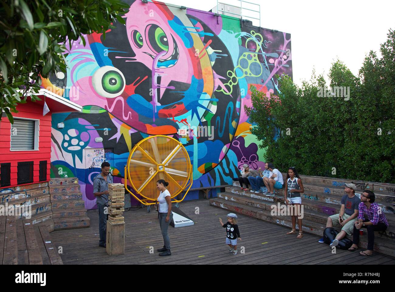 Graffiti wynwood art district miami hi-res stock photography and images ...