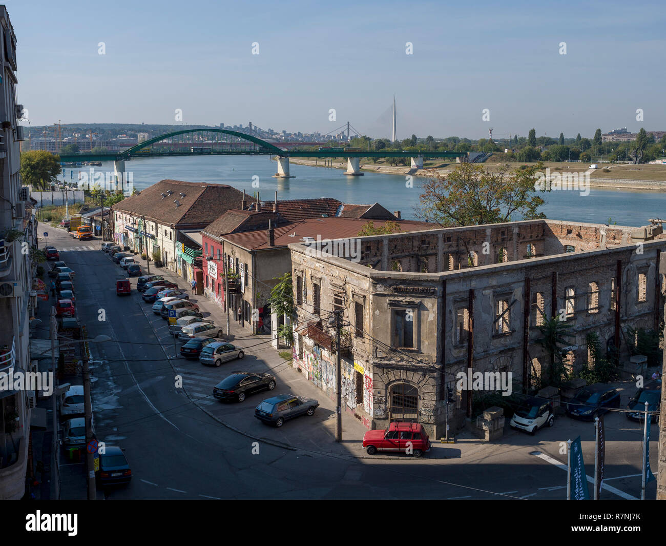 Ruin near Brankova, Belgrade, Serbia, Europe Stock Photo - Alamy