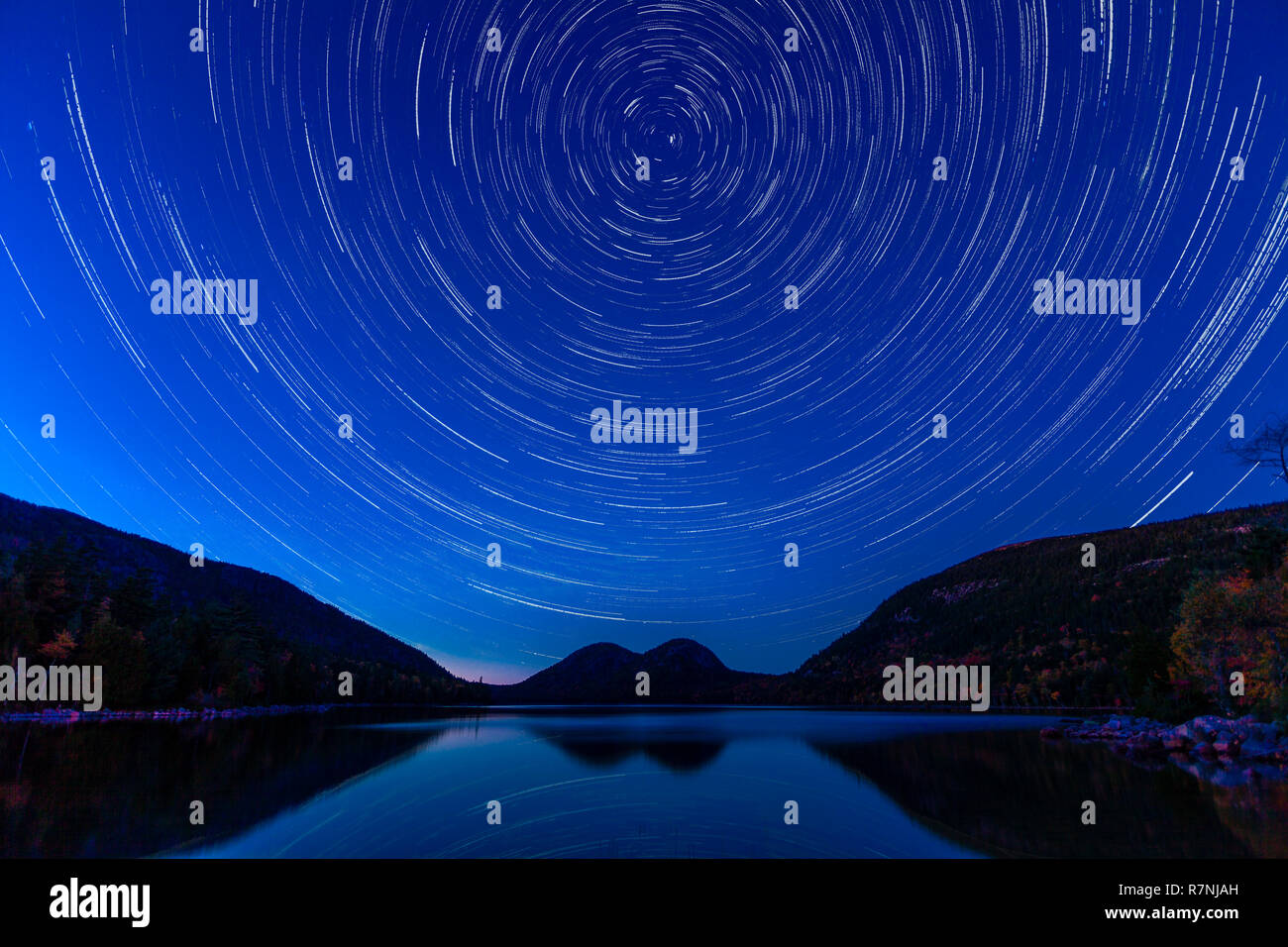 Jordan Pond Acadia National Park Mount Desert Island, Maine, USA Stock ...