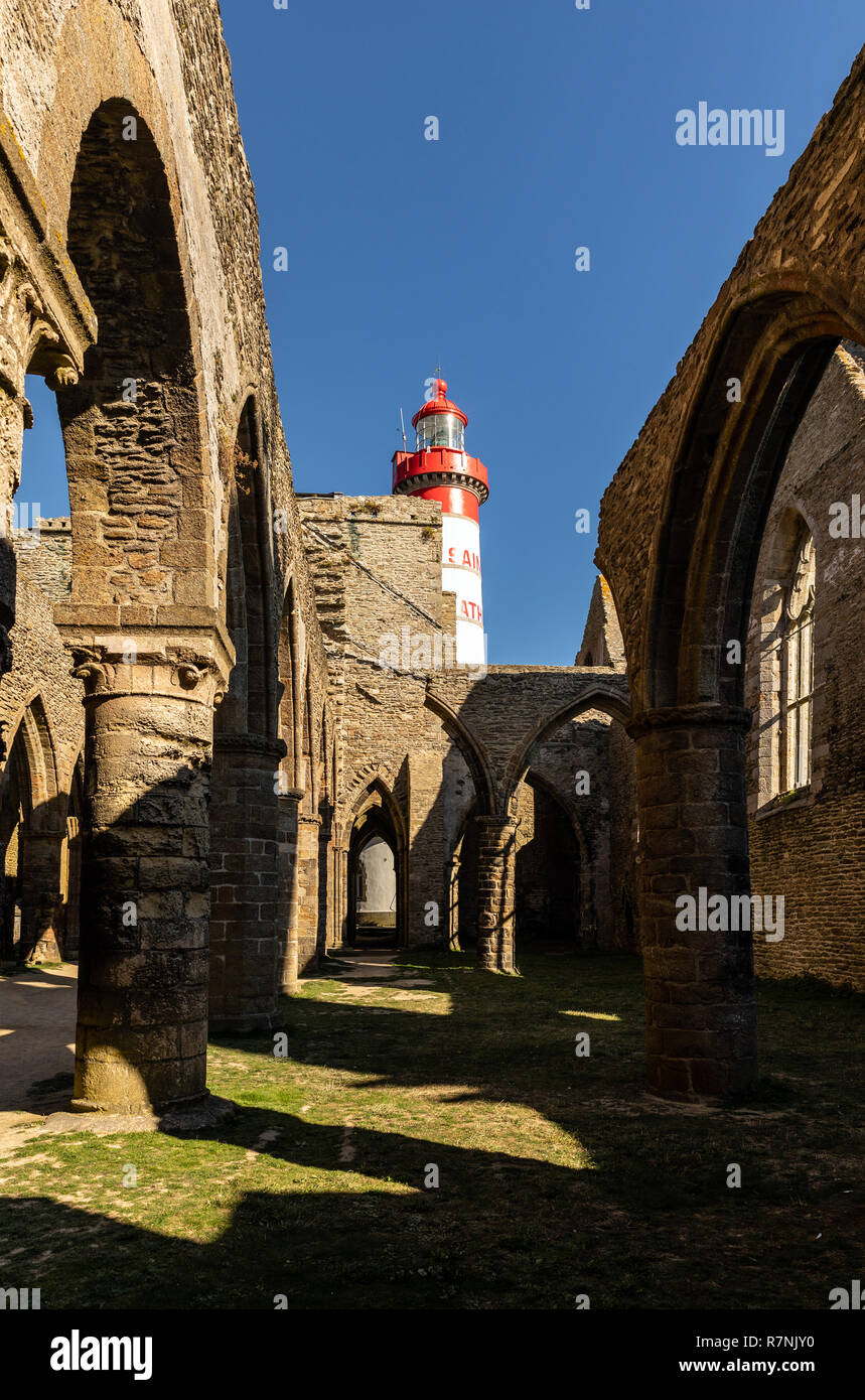 Abbey of saint mathieu de fine terre hi-res stock photography and ...