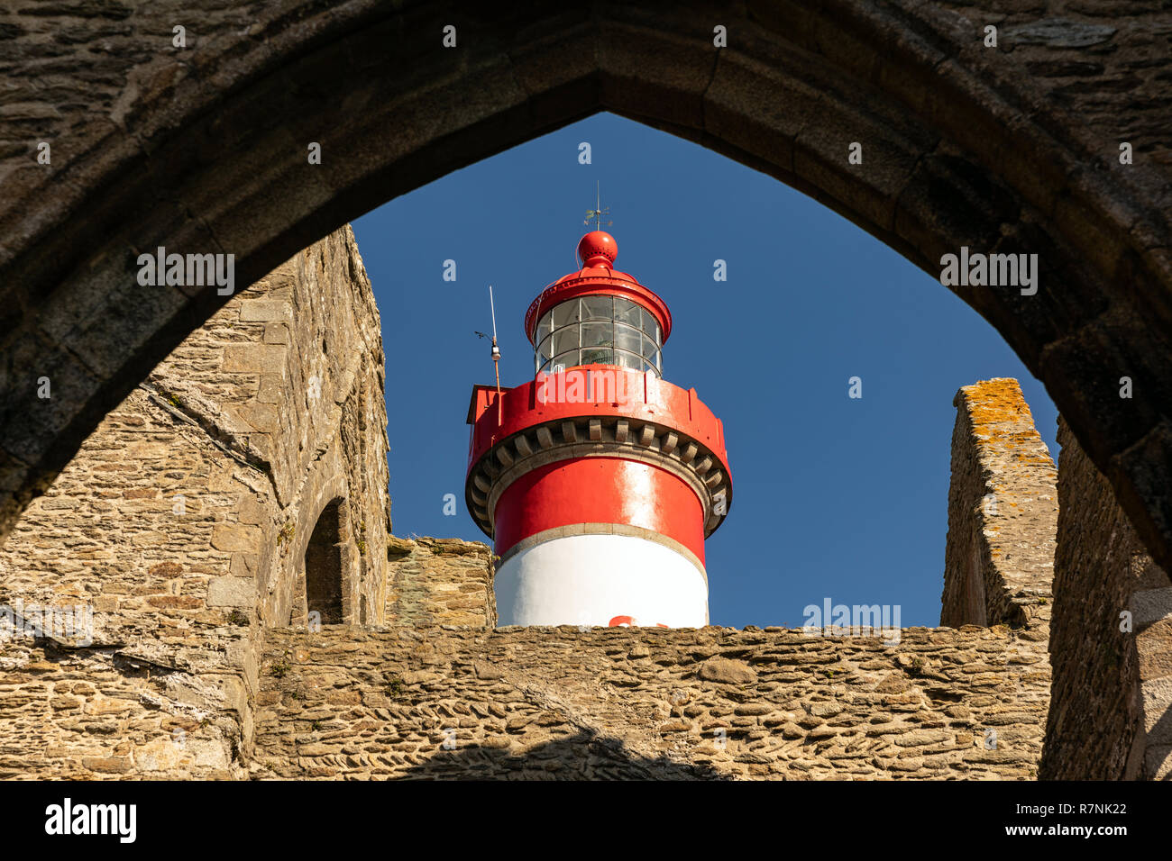 Abbey of saint mathieu de fine terre hi-res stock photography and ...