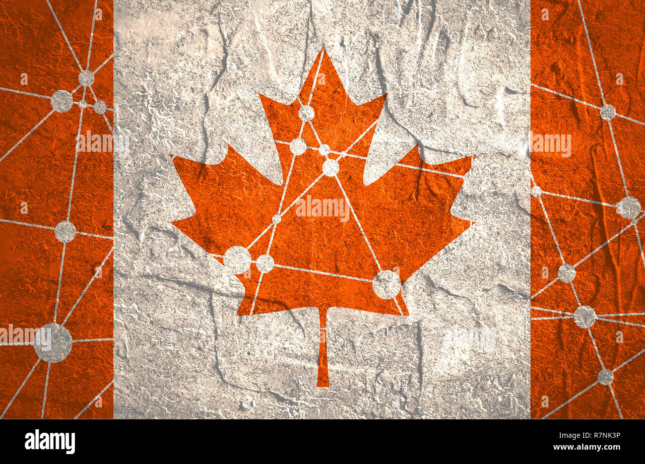 Canada flag concept Stock Photo - Alamy