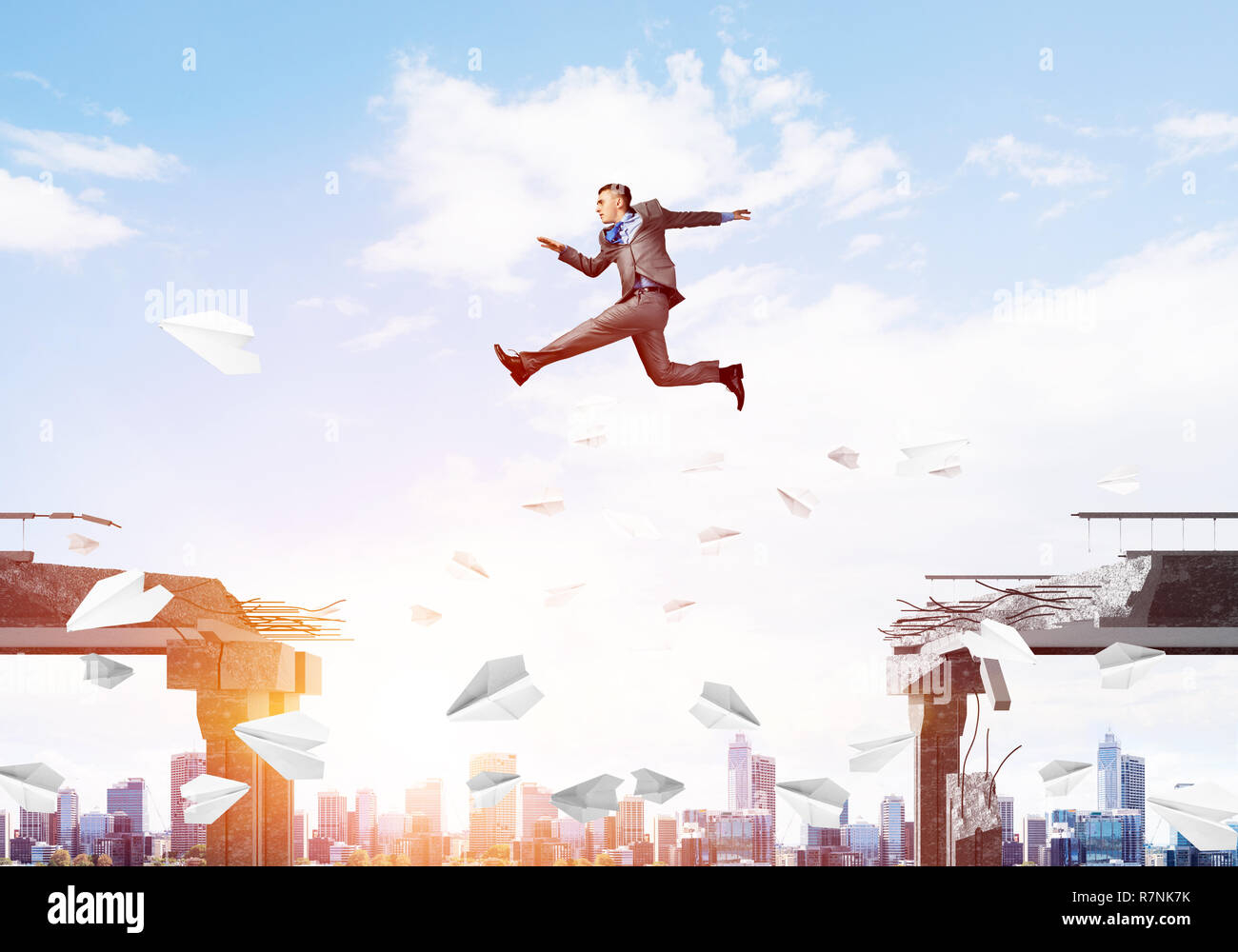 Problem and difficulties overcoming concept Stock Photo - Alamy