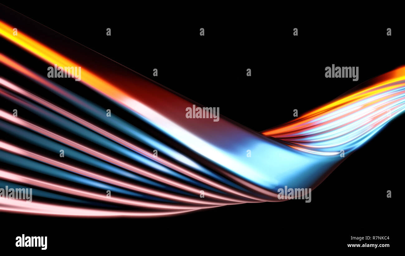 Abstract fight - 3D Illustration Stock Photo - Alamy