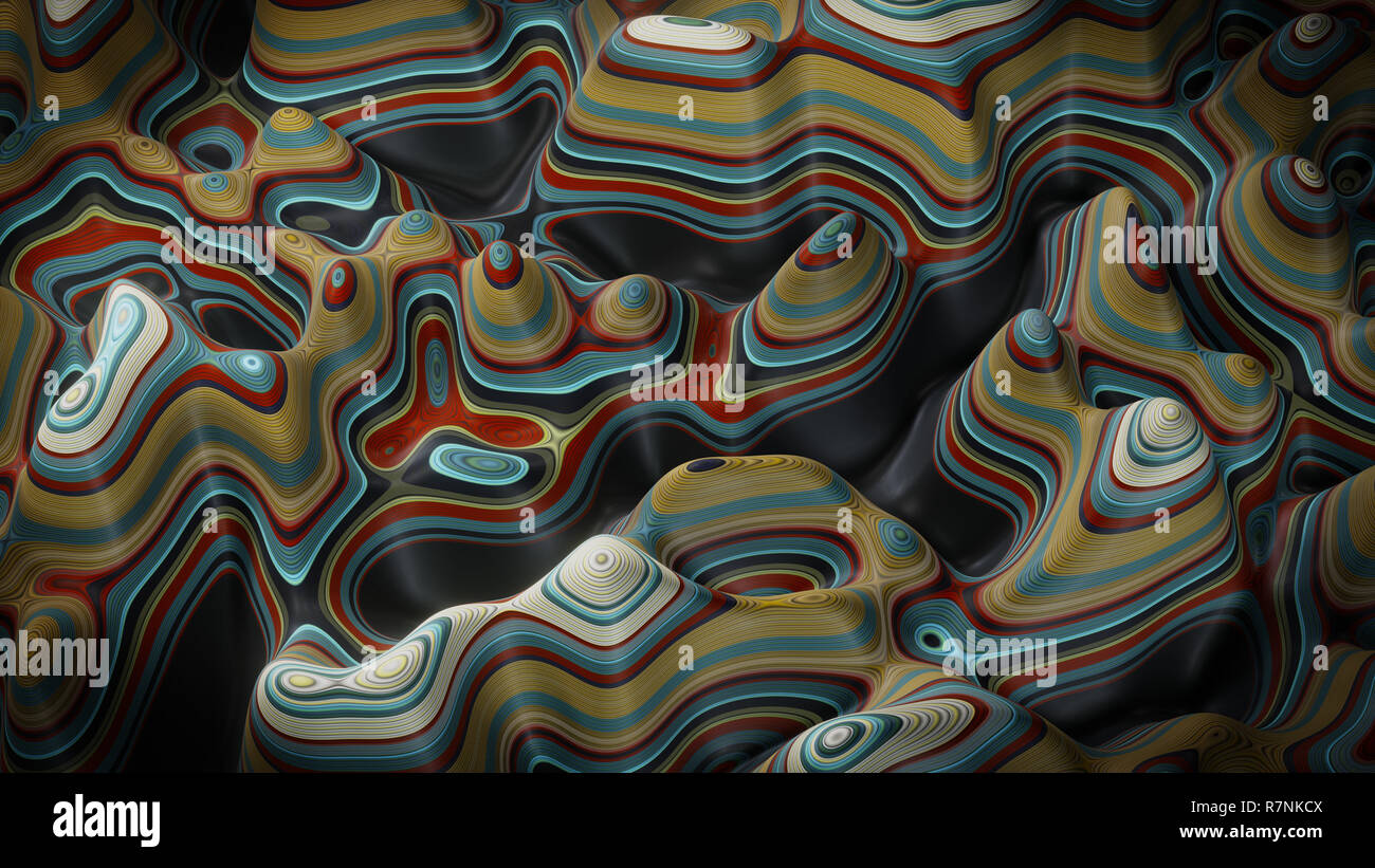 Abstract background - 3D Illustration Stock Photo - Alamy
