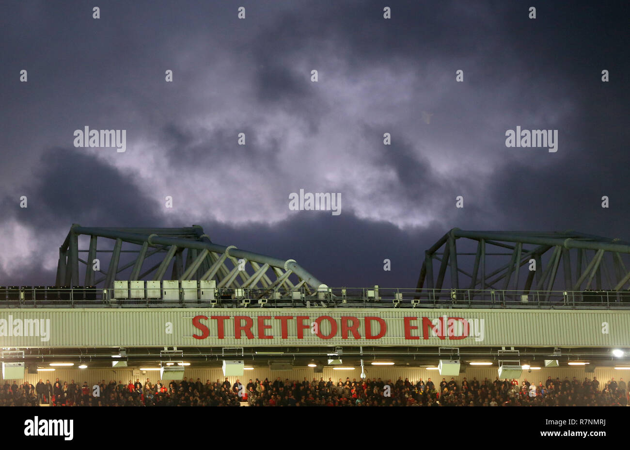 Stretford end hi-res stock photography and images - Alamy
