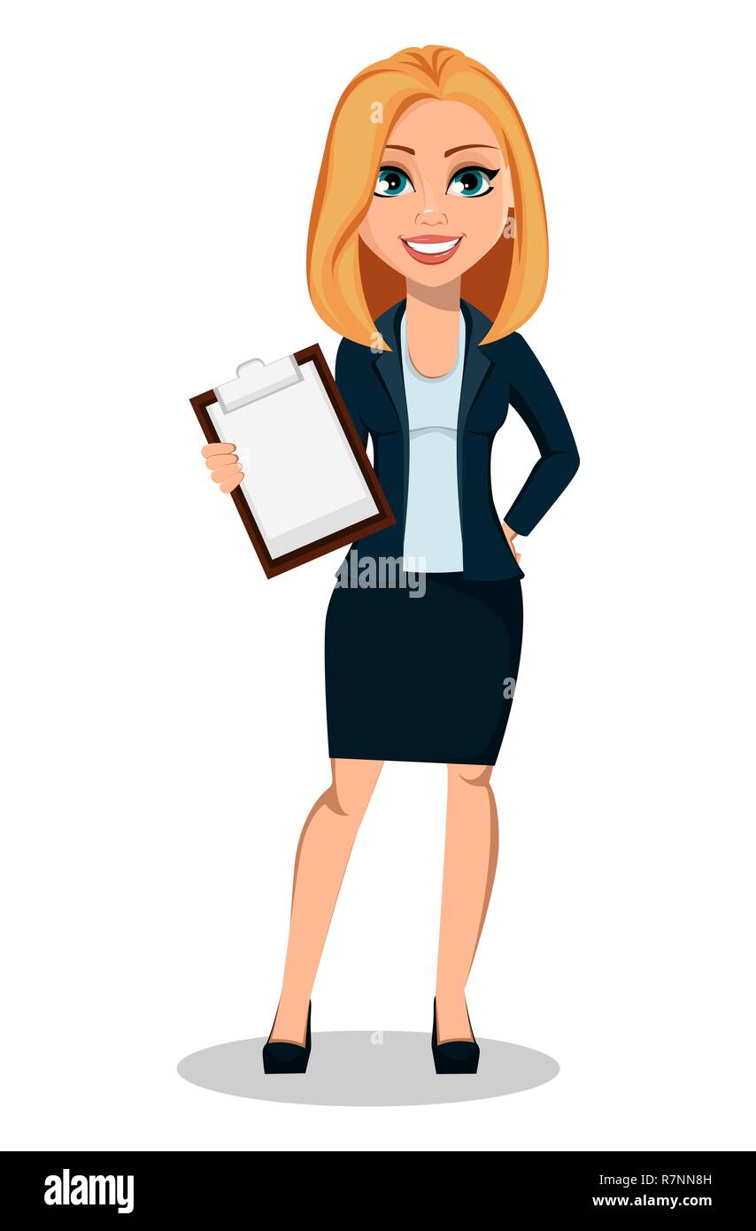 Business woman in office style clothes. Modern lady businesswoman ...