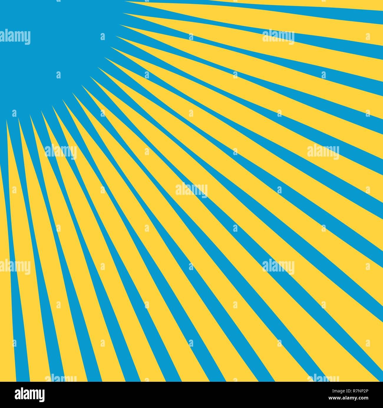 Converging lines from a corner spot Stock Vector Image & Art - Alamy