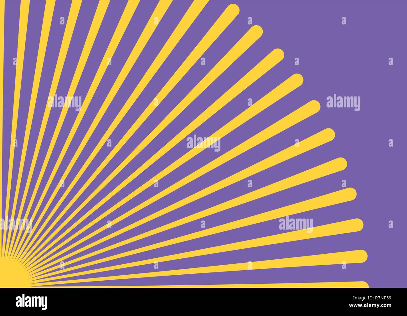 Converging lines from a corner spot Stock Vector Image & Art - Alamy
