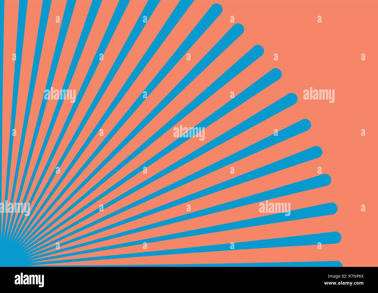 Converging lines from a corner spot Stock Vector Image & Art - Alamy