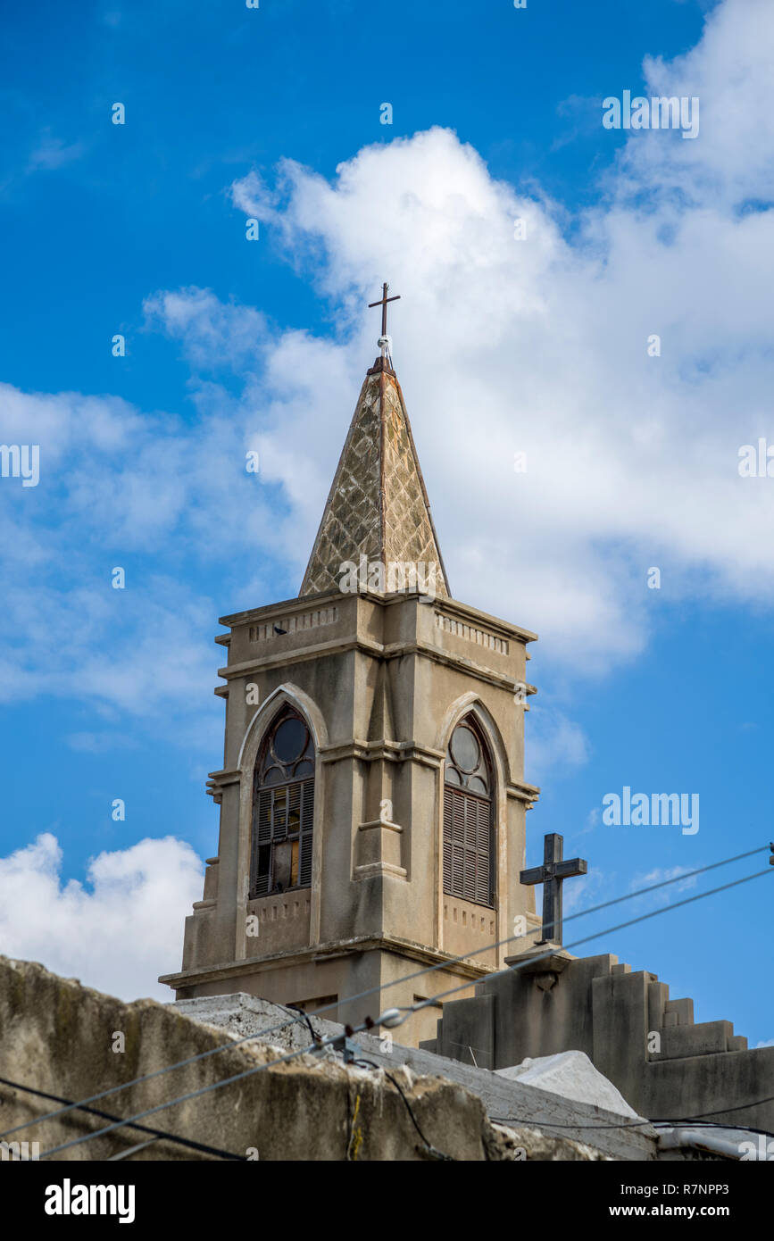 St. John church in Haifa, Israel Stock Photo - Alamy