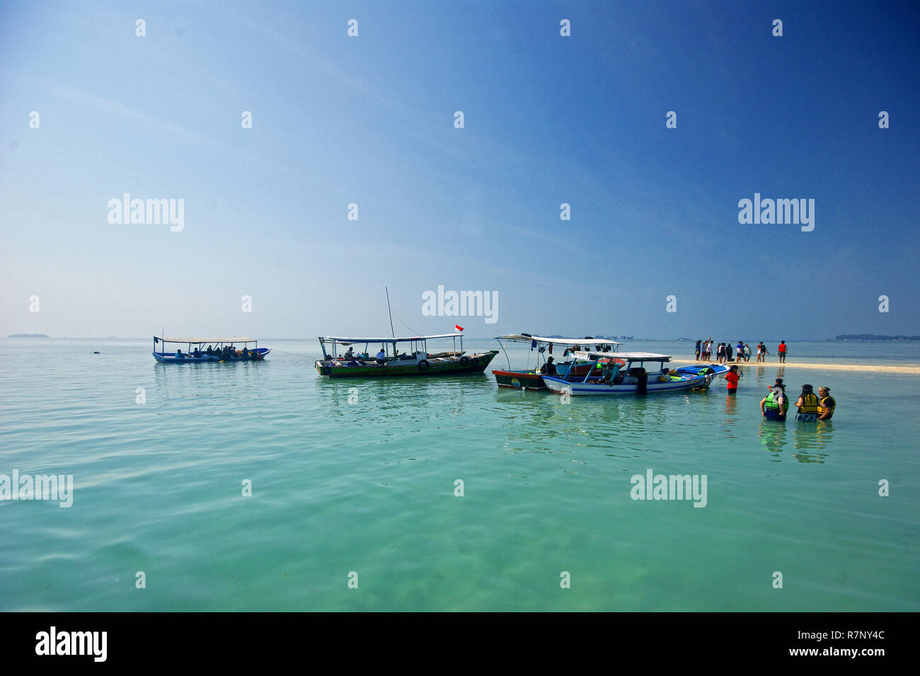 Pramuka Island Beach, Kepulauan Seribu, Jakarta, Indonesia Stock Photo ...
