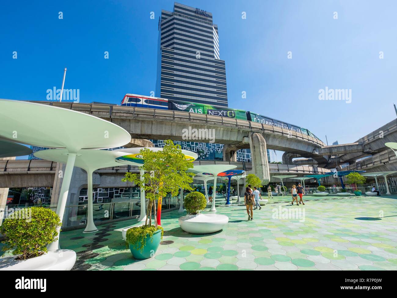 Thailand, Bangkok, Pathum Wan district, Siam Square shopping centre ...