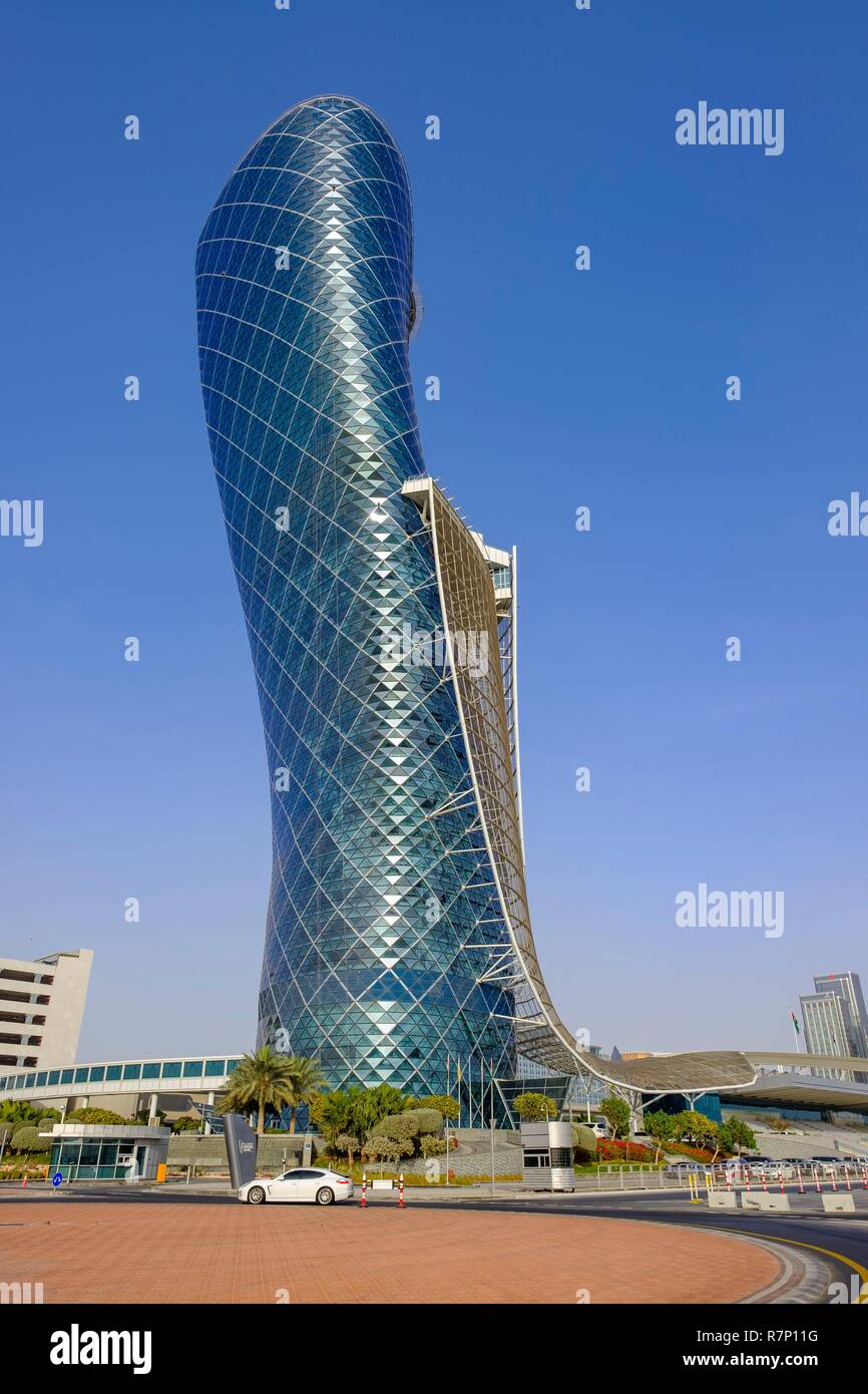 Capital gate tower abu dhabi hi-res stock photography and images - Alamy