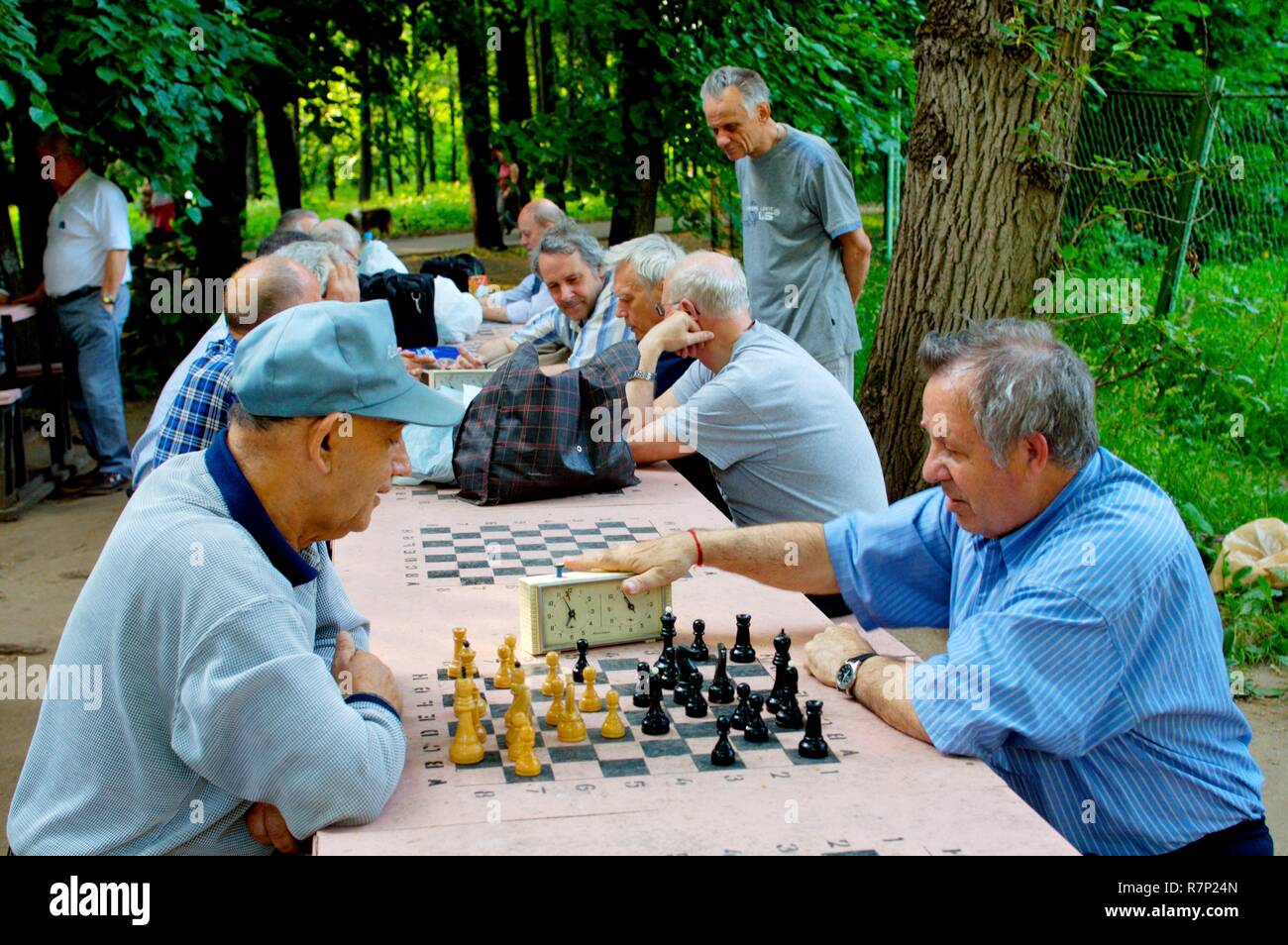 Russia, Moscow, street scene Stock Photo - Alamy