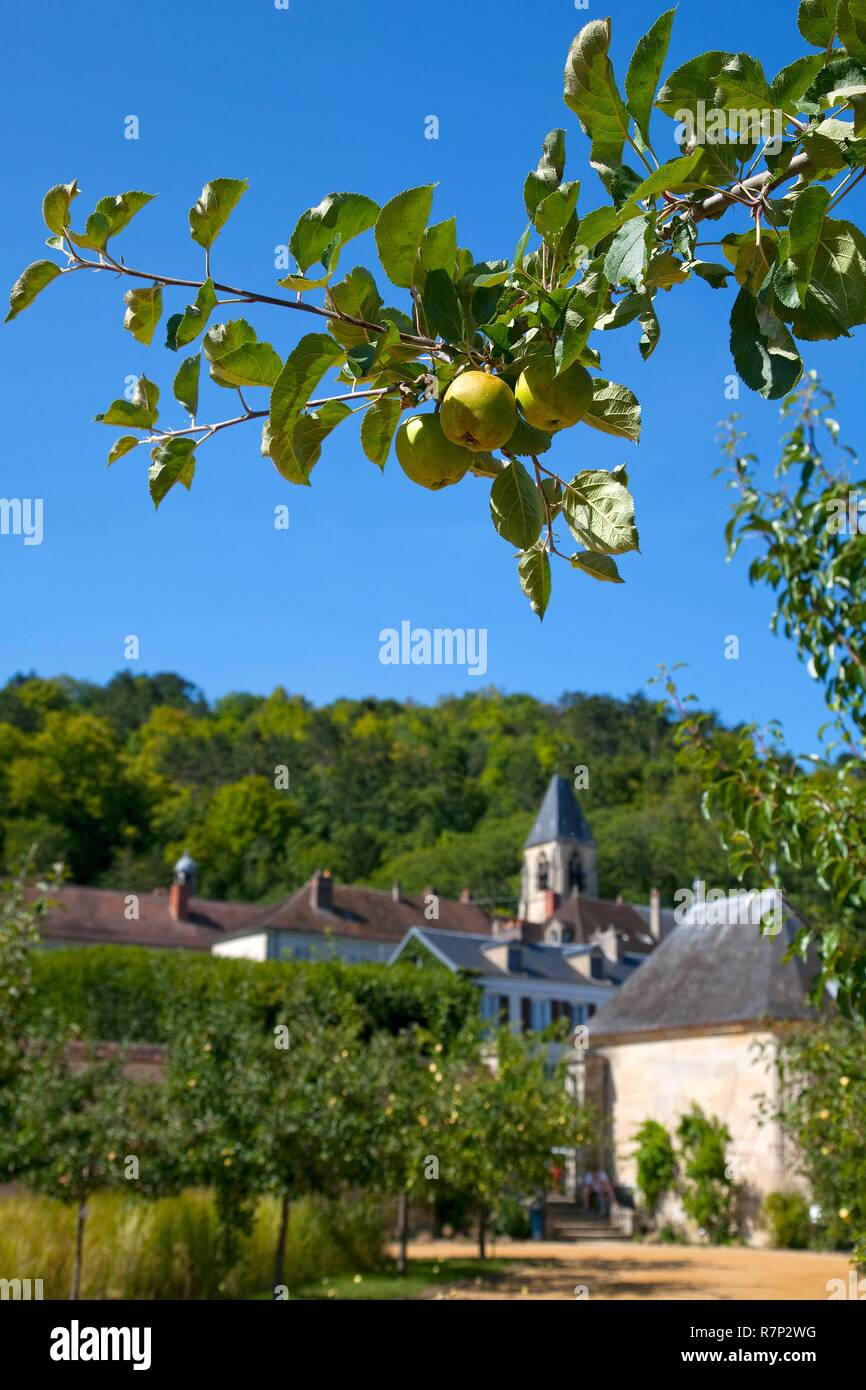 France, Val d'Oise, French Vexin Natural Regional Park, labelled Les ...