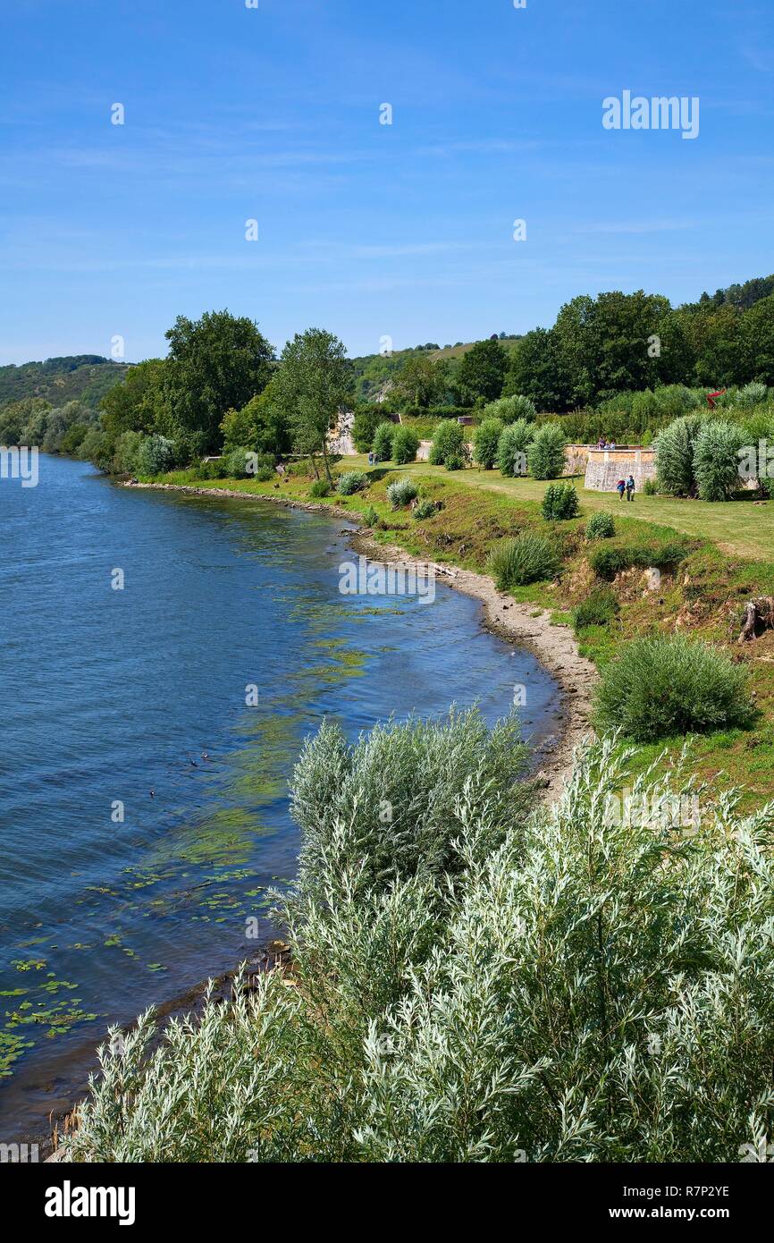 France, Val d'Oise, French Vexin Natural Regional Park, labelled Les ...