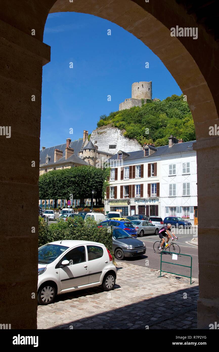 France, Val d'Oise, French Vexin Natural Regional Park, labelled Les ...