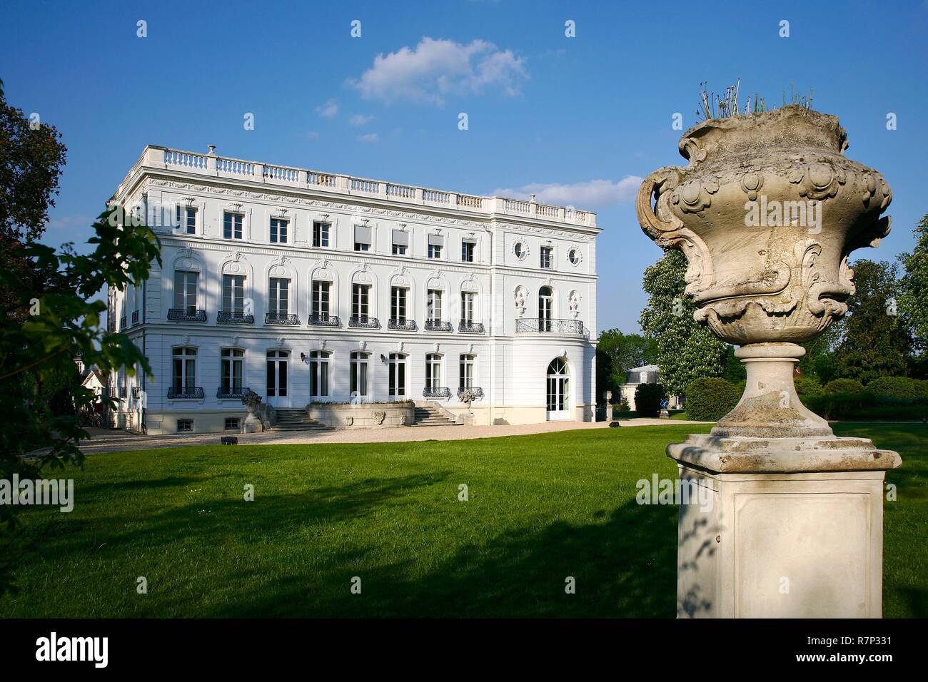 France, Yvelines, Buc, castle Stock Photo - Alamy