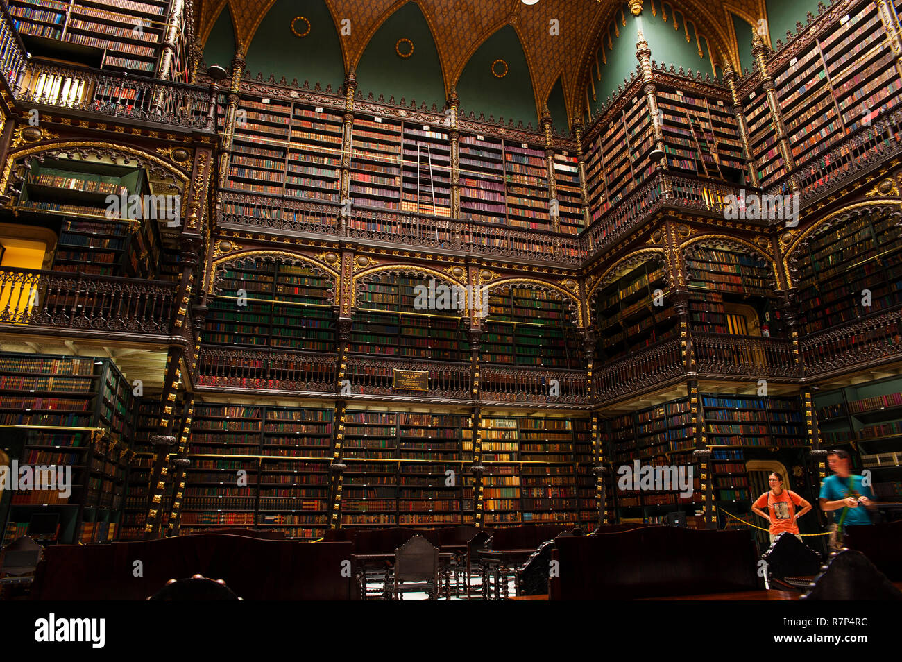 Portuguese Reading Cabinet of Rio de Janeiro, one of the most beautiful ...