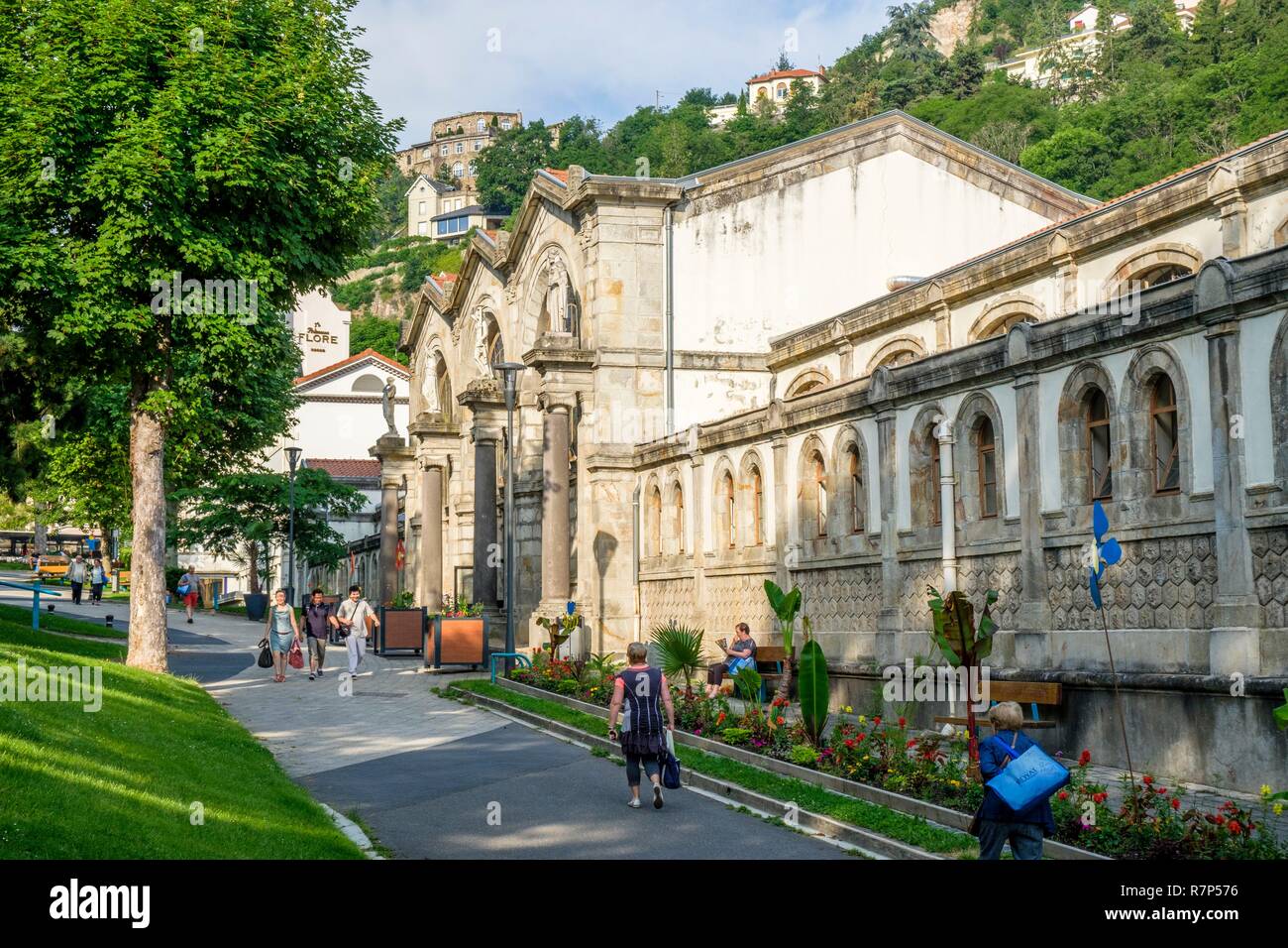 France, Puy de Dome, Royat, thermal baths Stock Photo - Alamy